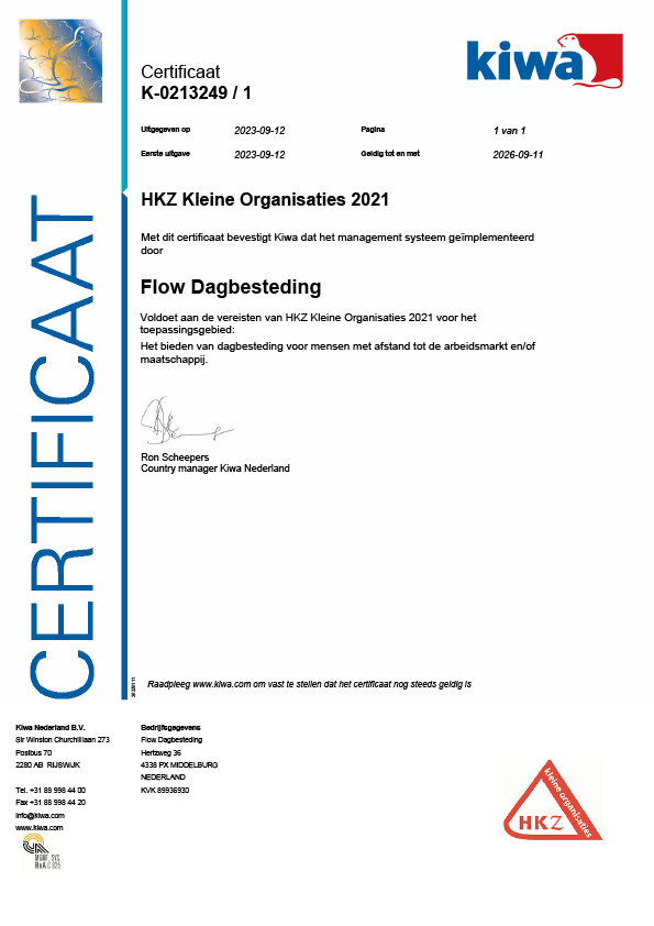 Flow Dagbesteding - Middelburg, Zeeland, Nederland | Professioneel profiel | LinkedIn